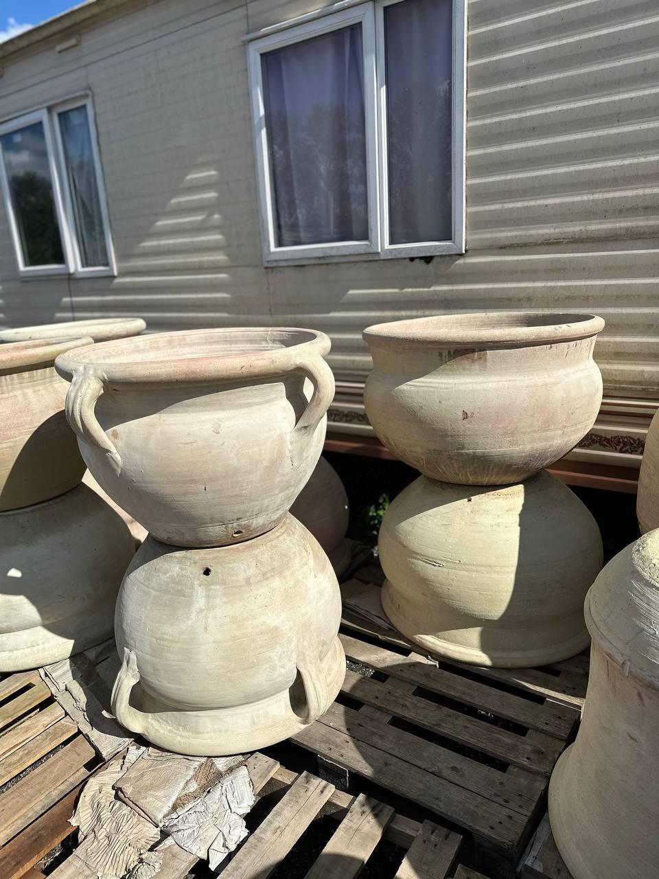 Large Terracotta Pots | Rustic Mediterranean Garden Planters – plant ...